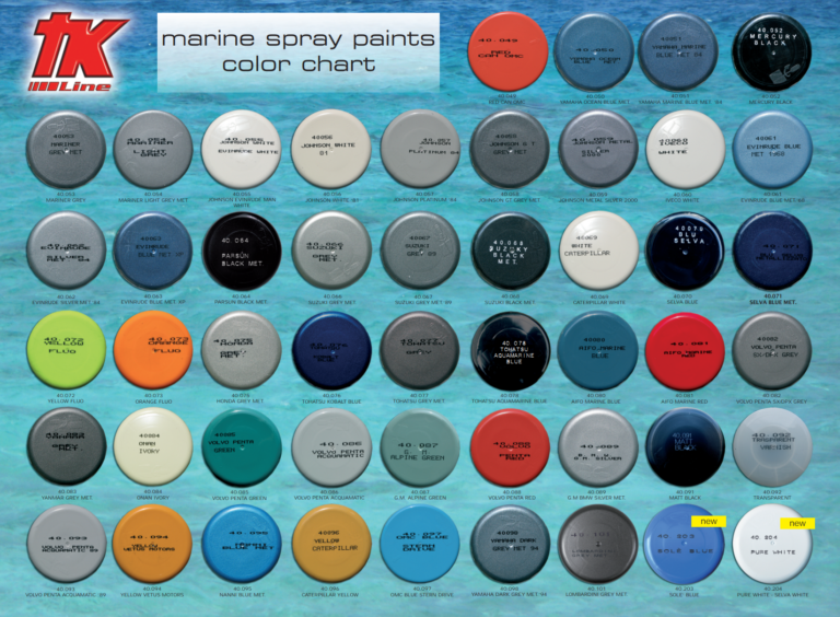 Evinrude Blue Metallic XP, marine - Multilakk